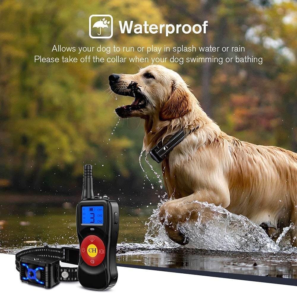 Citronella Spray Stop Barking Dog Collar Remote Training Dog Collar